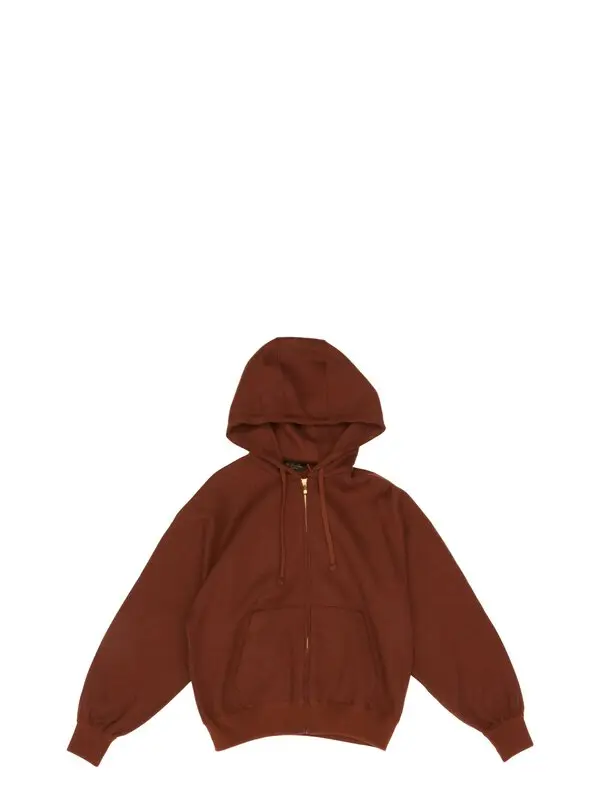 Loro Piana Viera Bomber Jacket With Drawstring Hood - Brown