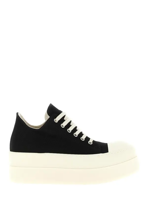 Rick Owens Mega Bumper Low Sneakers - Black
