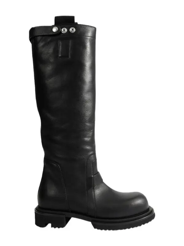 Rick Owens Gabe Knee-high Strap Boots - Black