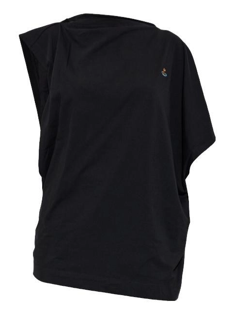 VIVIENNE WESTWOOD Hebo Asymmetric T-shirt - Black