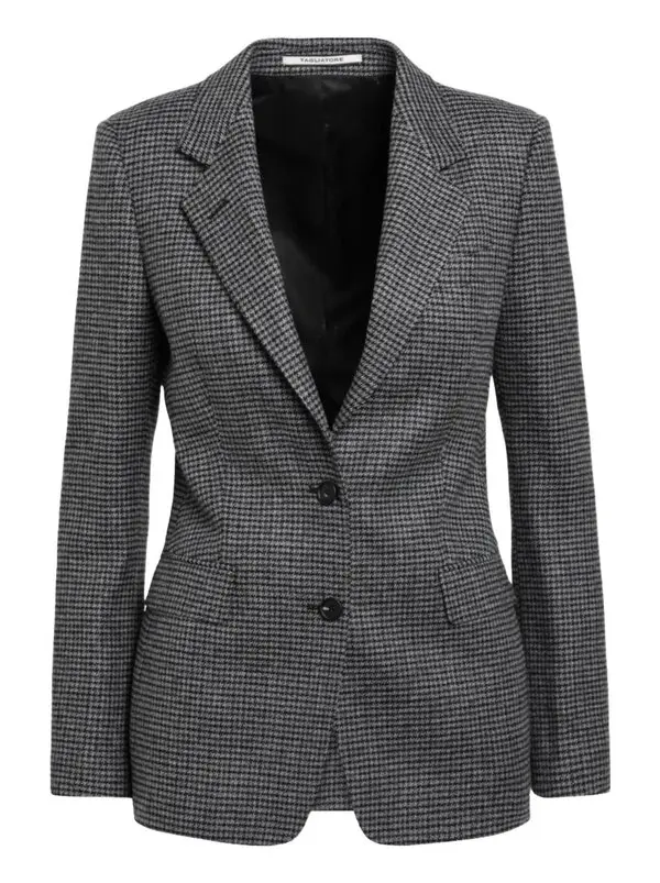 Tagliatore Long Sleeve Blazer - Black