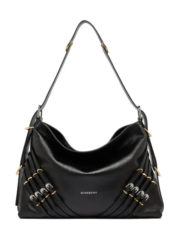 Givenchy Medium Voyou Multi-button Shoulder Bag - Black