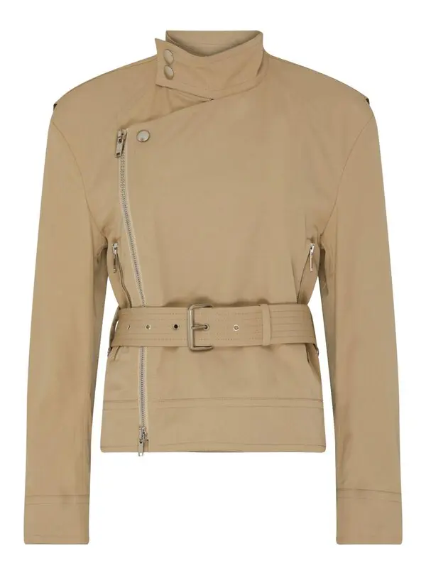 Bottega Veneta Long-sleeved Windbreaker - Sand-colored