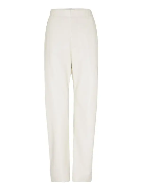 Bottega Veneta Belt-loop Casual Pants - White