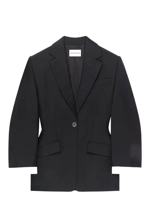 Givenchy Single-breasted Jacket - Black