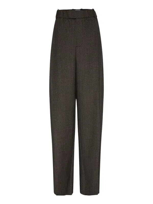 Bottega Veneta Straight Casual Pants - Black