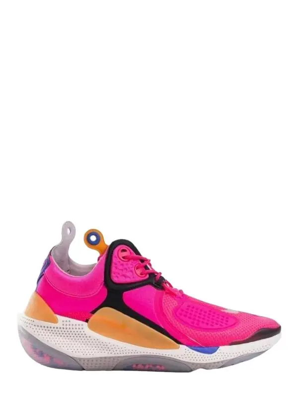 Nike Perforated Detail Sneakers - Red