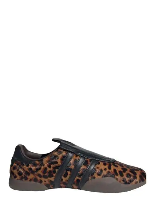 ADIDAS ORIGINALS Taekwondo Mei Leopard Printed Sneakers - Brown/black/rubber