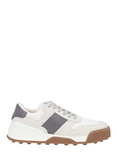 TOD'S Light Leather Low-top Sneakers - Light Grey