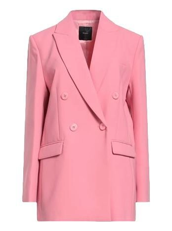 Pinko Double-breasted Polyester Blazer - Pink