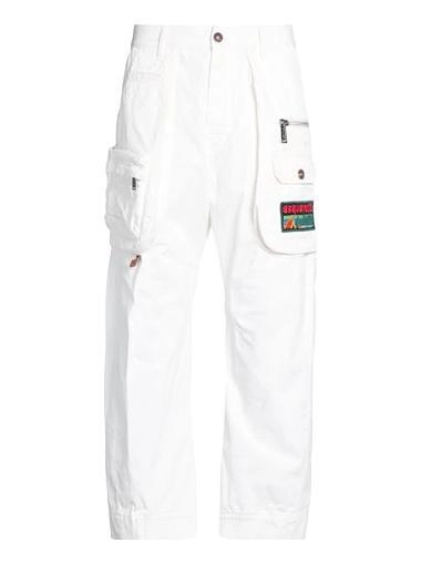 Dsquared2 Cropped Cargo Pants - White