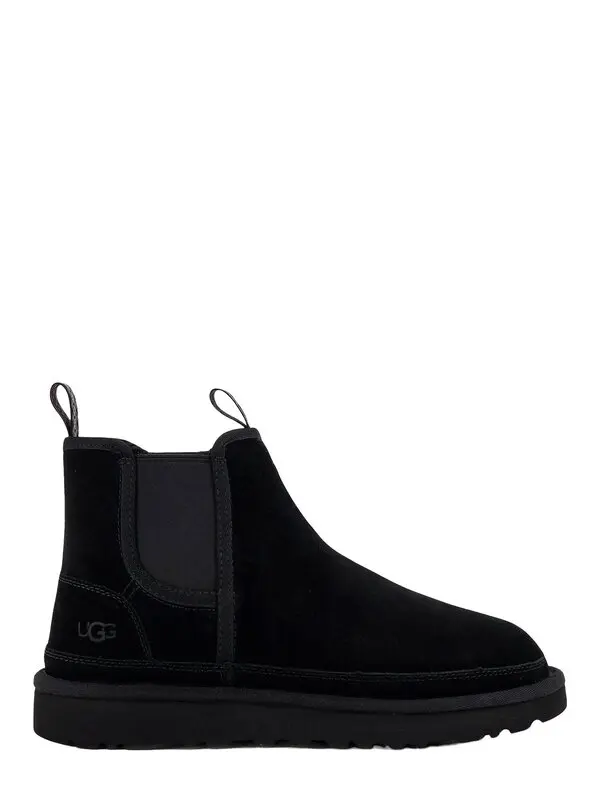 UGG Neumel Chelsea Suede Boots - Black
