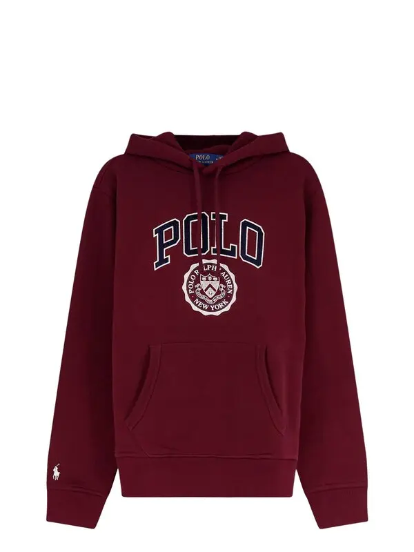 Polo Ralph Lauren Cotton Blend Sweatshirt With Logo Print - Red