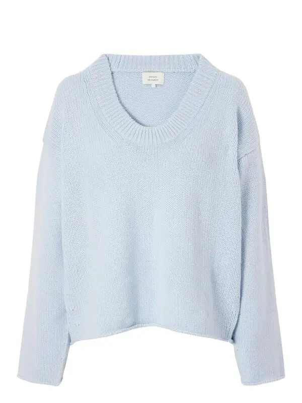 Loulou De Saison Derry Cashmere Sweater - Blue