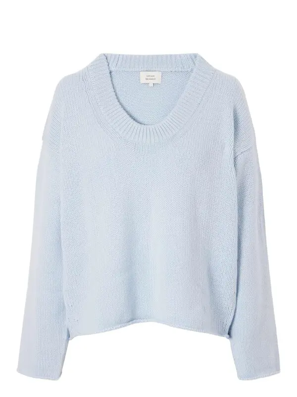 Loulou De Saison Derry Cashmere Sweater - Light Blue