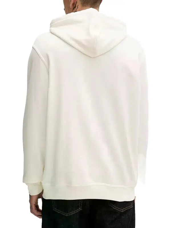 Dickies Loretto Logo-embroidered Drawstring Hoodie - Neutrals