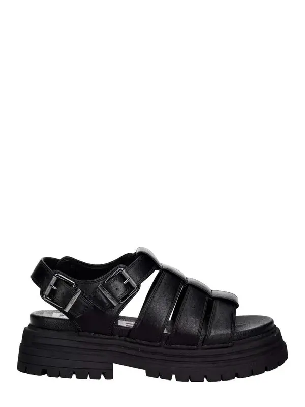 BUFFALO Lennox Fisher Platform Sandals - Black