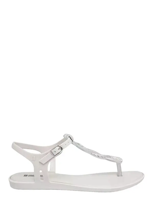 Melissa Solar M Chic Braided-strap Buckle-fastening Sandals - Neutrals