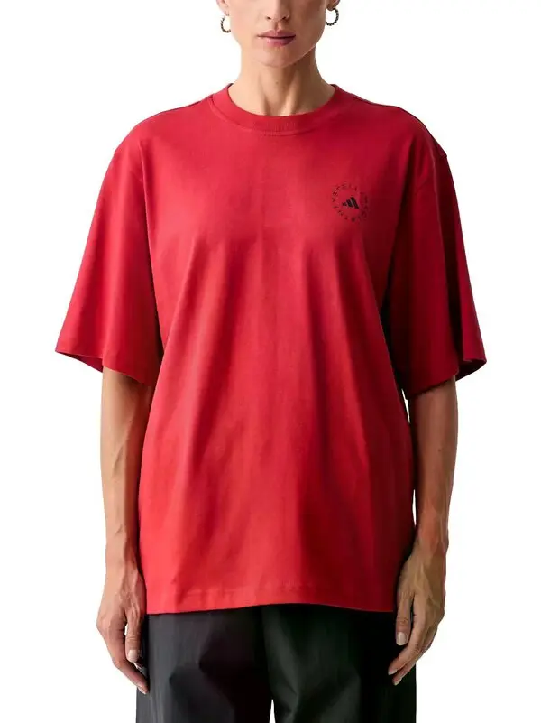 Adidas By Stella McCartney Logo-print T-shirt - Red