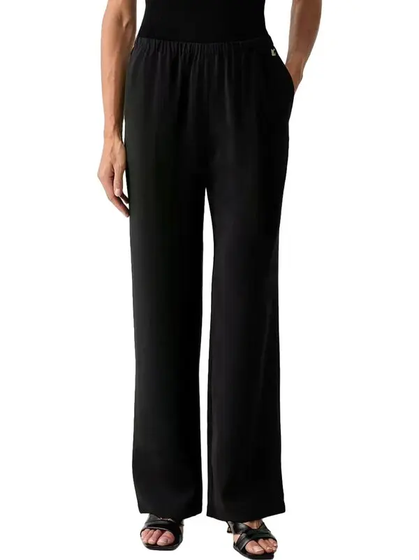 Armani Exchange Logo-embroidered Track Pants - Black
