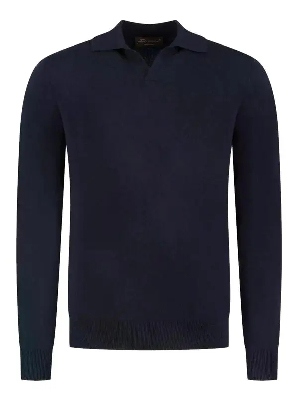 DORIANI CASHMERE Long-sleeve Cashmere Sweater - Blue