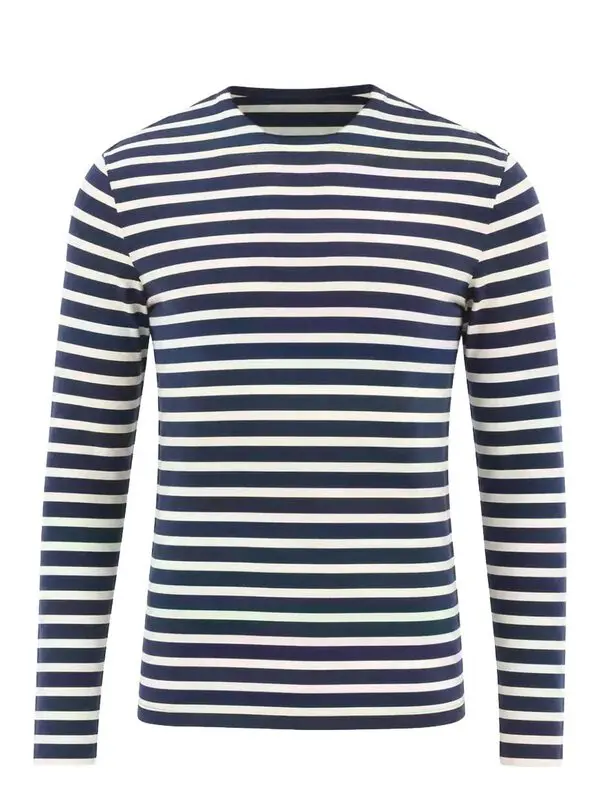 Armor Lux Heritage Breton Striped Long-sleeve T-shirt - Blue