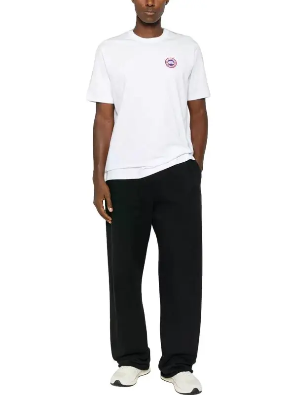 Canada Goose Logo-patch T-shirt - White