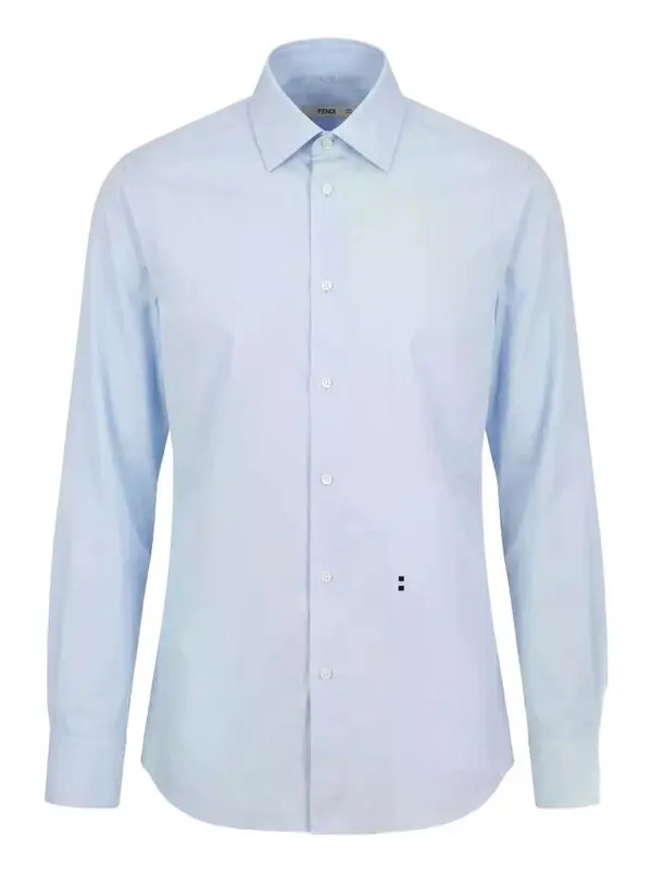 Fendi Poplin Shirt - Blue