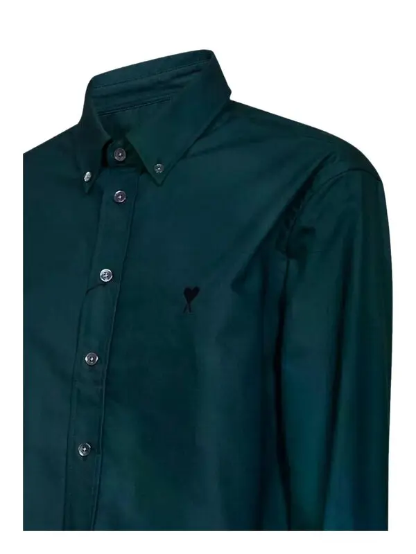 AMI Paris De Cœur Shirt - Green