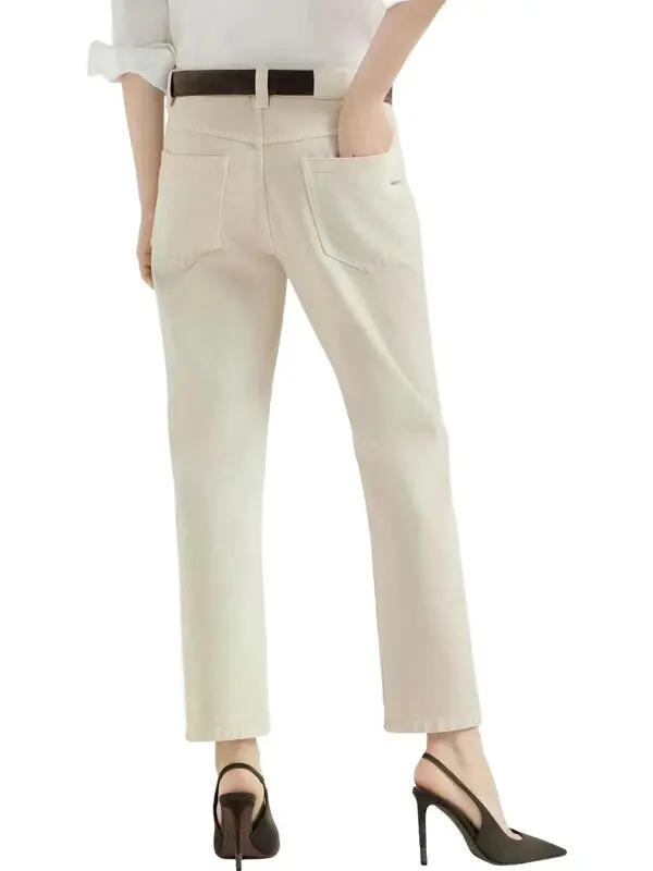 Brunello Cucinelli Five-pocket Straight Jeans - Neutrals