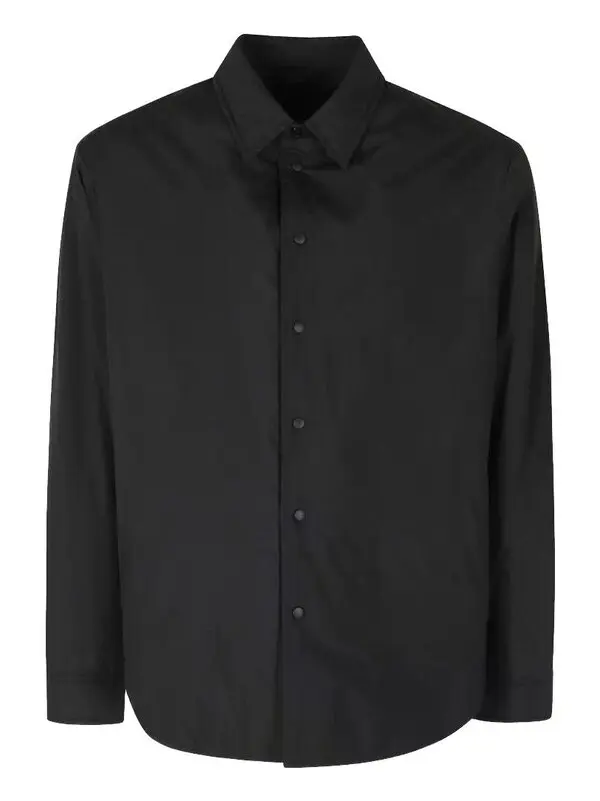 BRIGLIA 1949 Morrison Press-stud Shirt Jacket - Black