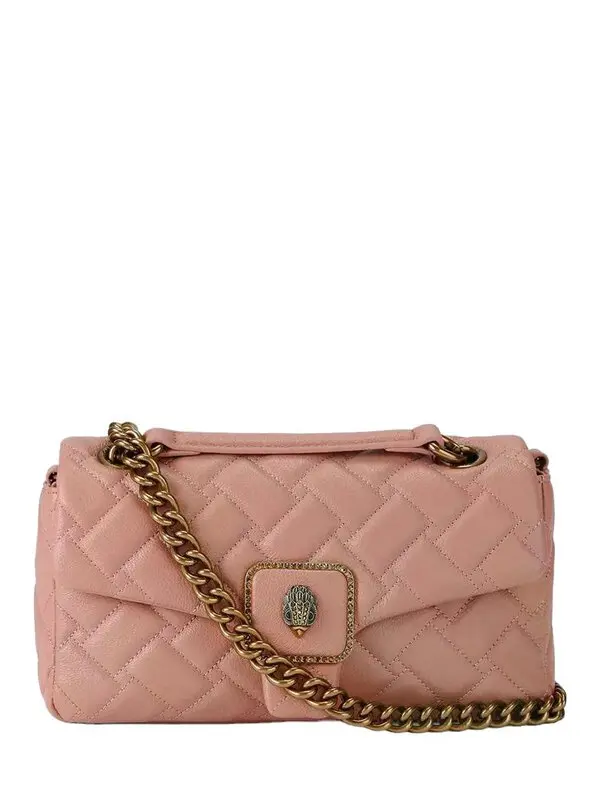 Kurt Geiger Kensington Quilted Cross Body Bag - Pink