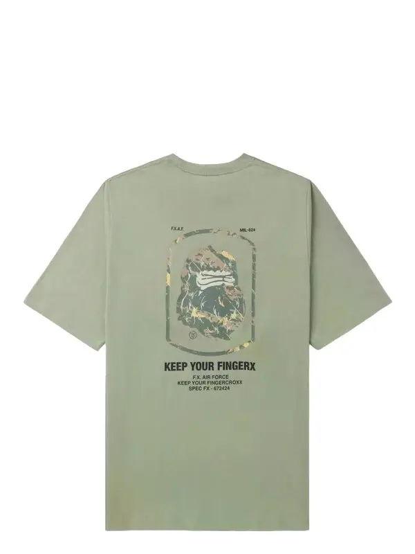 FINGERCROXX Graphic-print T-shirt - Green