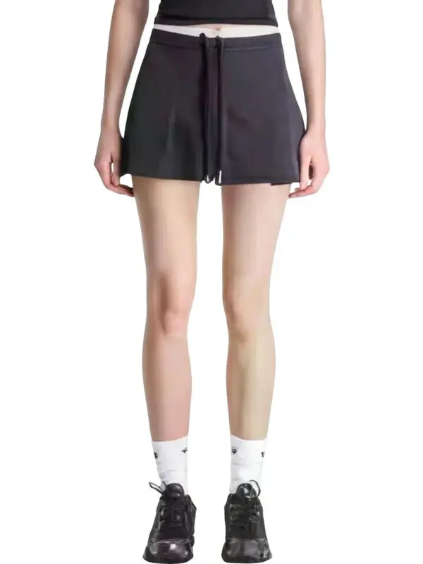 JORDAN Flight Pleated Skort - Black