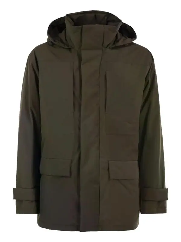 Herno Hooded Parka - Brown
