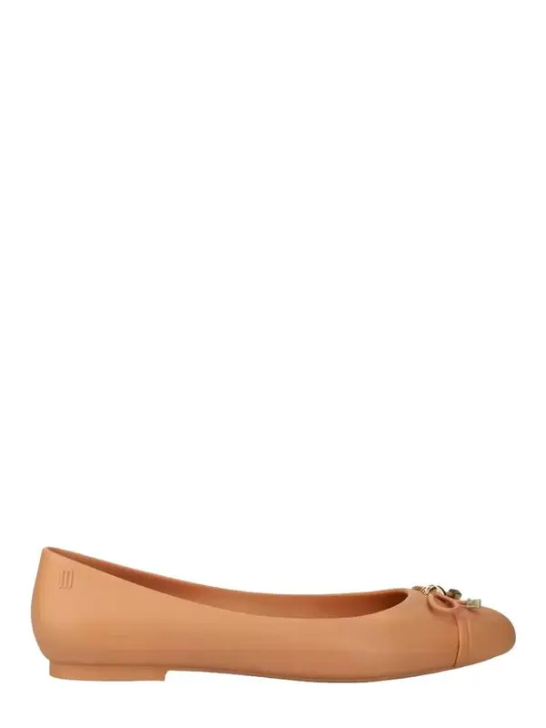 Melissa Doll Ballet Flats With Bow Detailing - Orange