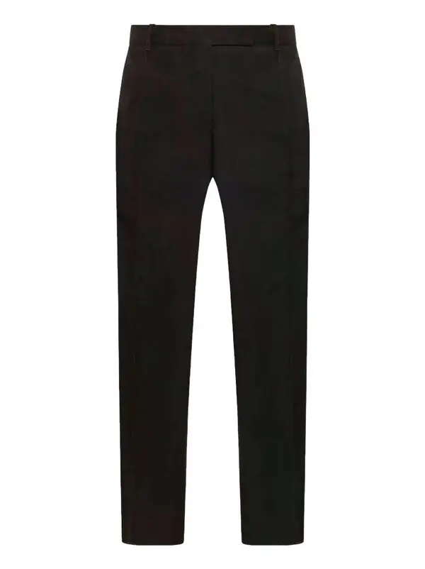 Studio Nicholson Quarte Wool Trousers - Brown