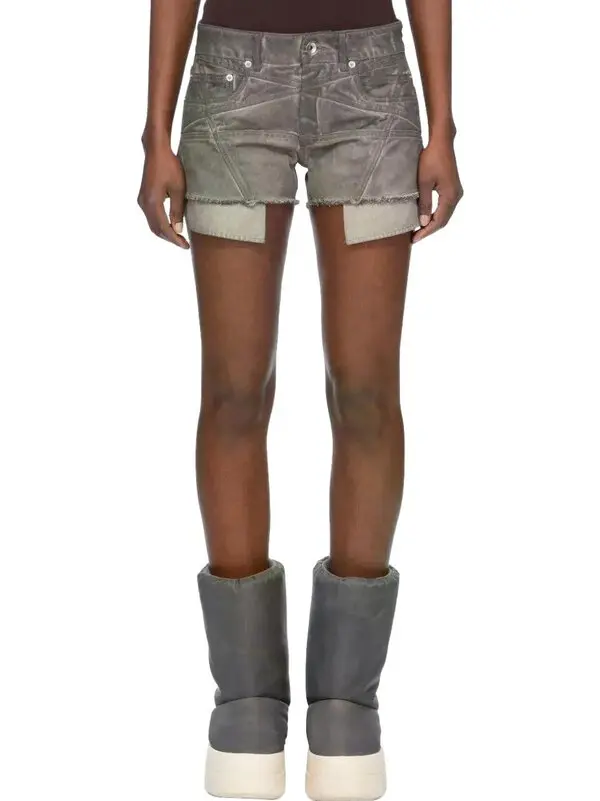 Rick Owens Lana Cut Offs - Grey