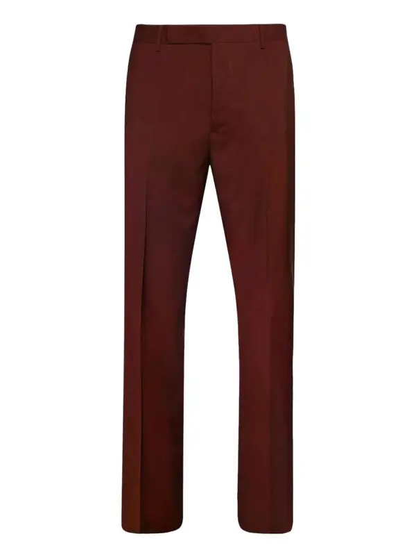 Rick Owens Tailored Trousers - Red
