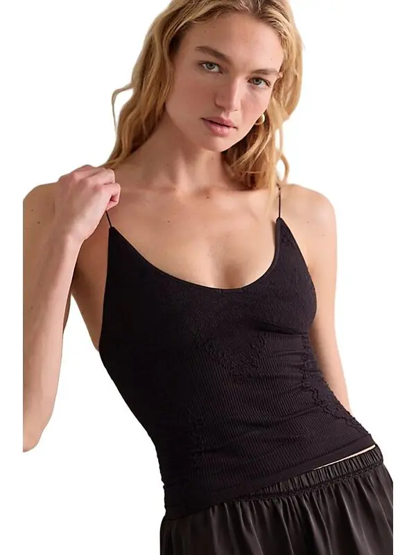 Free People Mixed Feelings Cami - Black