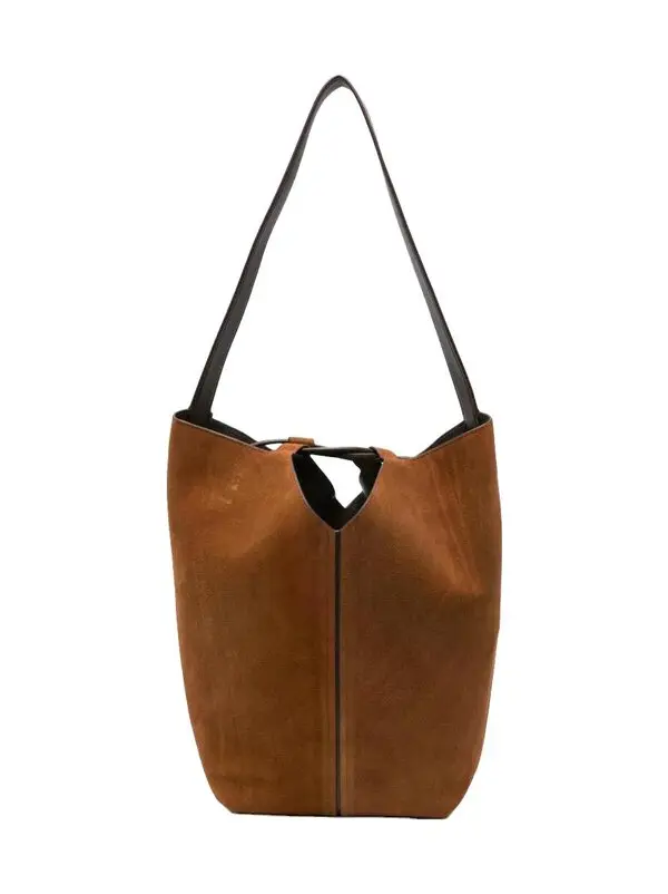 Hereu Riba Suede Tote Bag - Neutrals