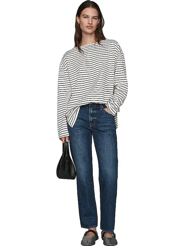 PISTOLA Issa Mid-rise Straight Jeans - Mirage