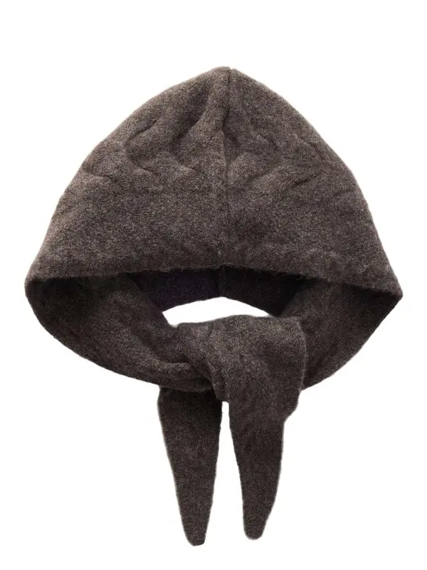 Sea Allen Cable-knit Baclava - Charcoal