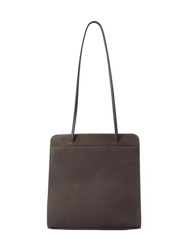 FANE Lisse Suede Tote Bag - Brown