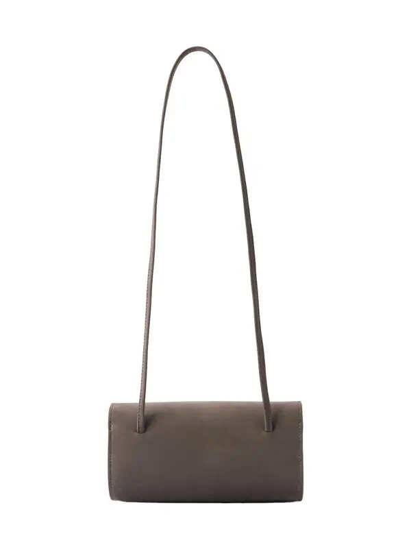 FANE Mie Nubuck Shoulder Bag - Brown