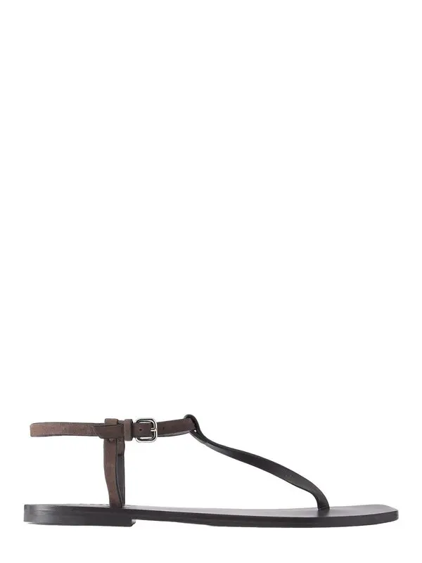 A.emery Clara Suede Sandals - Brown