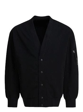 Comme Des Garçons Cotton Cardigan - Black