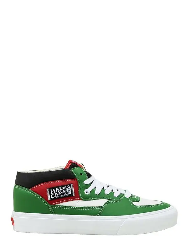 VANS Half Cab Ef Lx Sneakers - Green/black/red