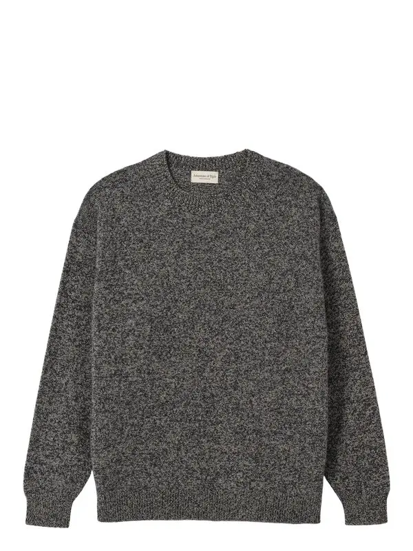 Johnstons Of Elgin Craigie Dark Bue Ambswoo Jumper - Blue