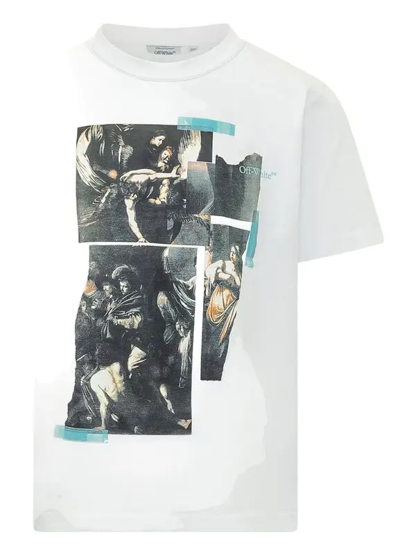 Off-White Tape Mercy Graphic T-shirt - No